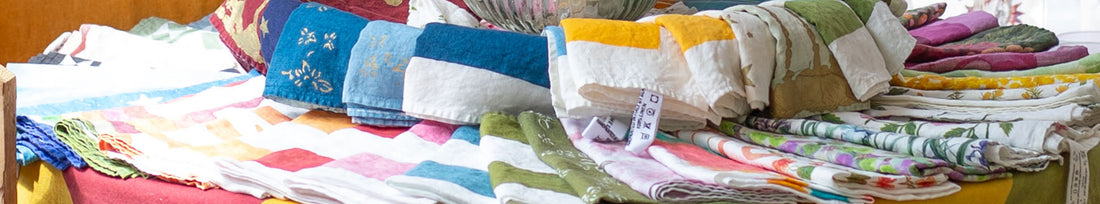 Luxury Linen Napkins | Printed, Painted & Embroidered | Summerill ...