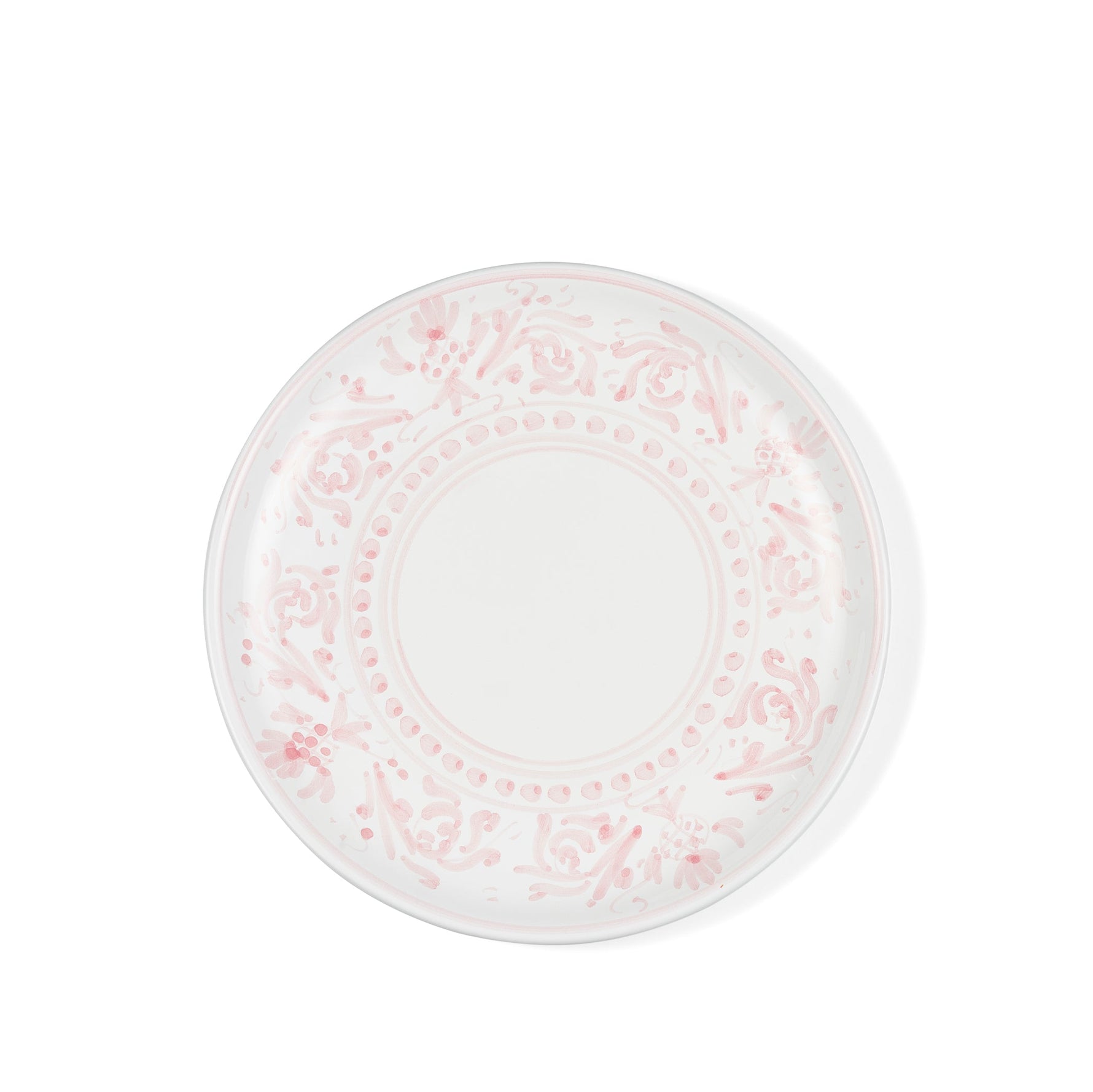 S&B Decorated Dinner Plate in White With Light Blue Pattern, 26cm ...
