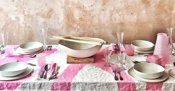 Handblown Glass Bumba Jug in Rose Pink, 3lt – Summerill & Bishop