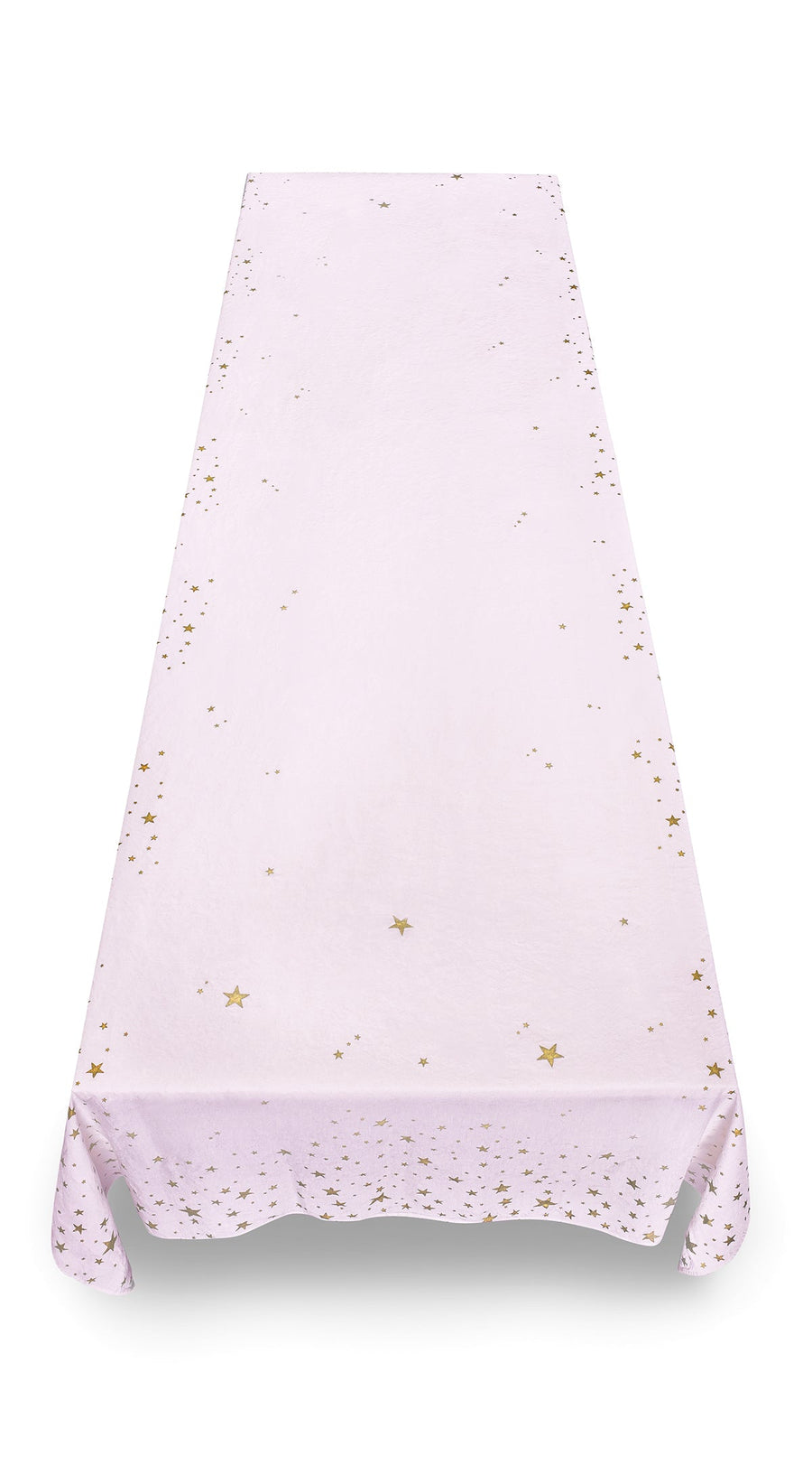 Falling Stars Linen Tablecloth in Avocado Green with Gold Stars ...