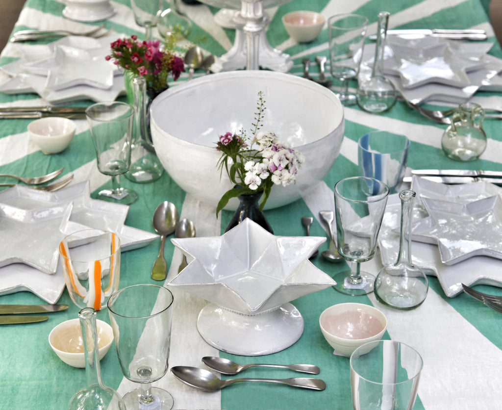 Le Cirque Linen Tablecloth in Mint Green – Summerill & Bishop